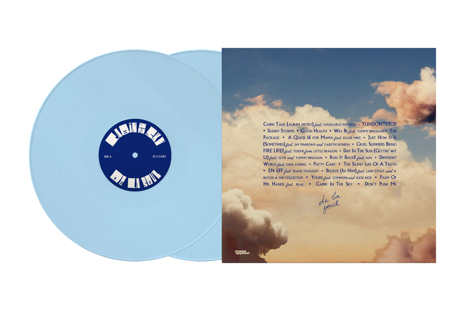 De La Soul - Cabin In the Sky (Alt Cover) (Blue Vinyl 2xLP)