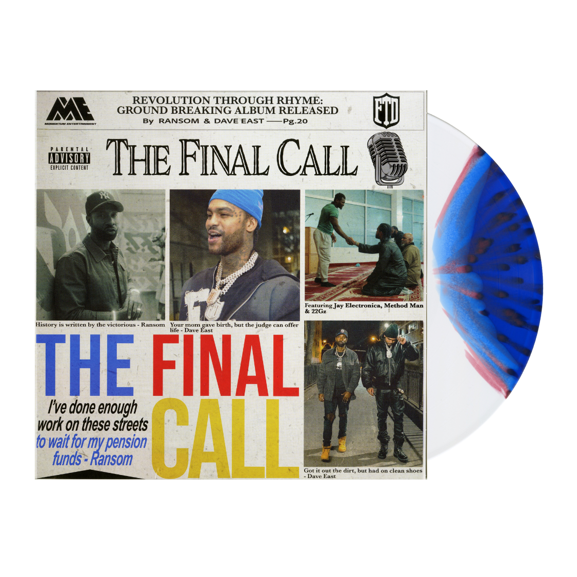 Dave East & Ransom - The Final Call (Colored Vinyl LP)
