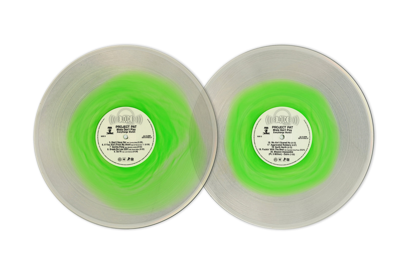 Project Pat - Mista Don't Play: Everythangs Workin (Slime Vinyl 2xLP)