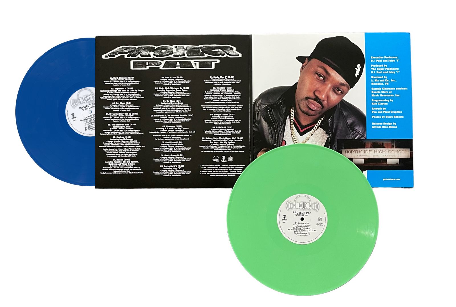 Project Pat - Ghetty Green (Aqua Blue & Mint Green 2xLP w/OBI)
