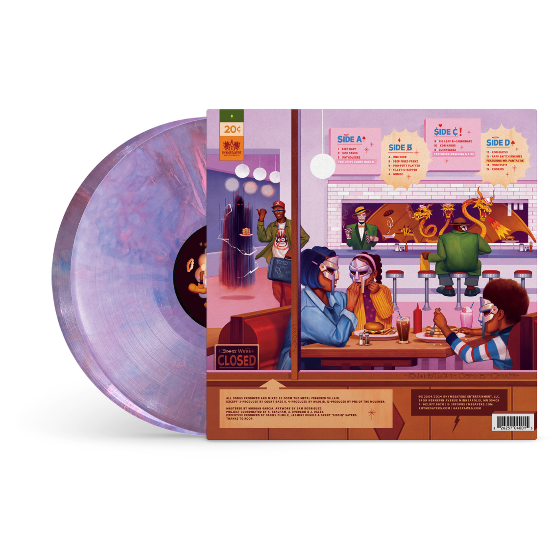 MF DOOM - MM..FOOD 20TH ANNIVERSARY (Colored Vinyl 2xLP)