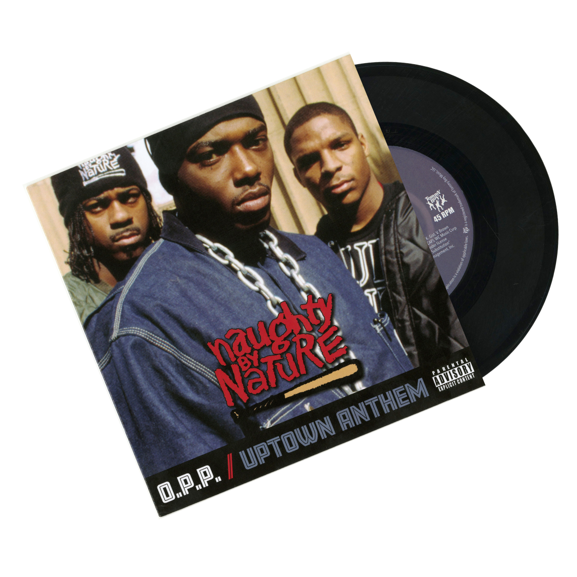 Naughty By Nature - O.P.P. b/w Uptown Anthem (7")