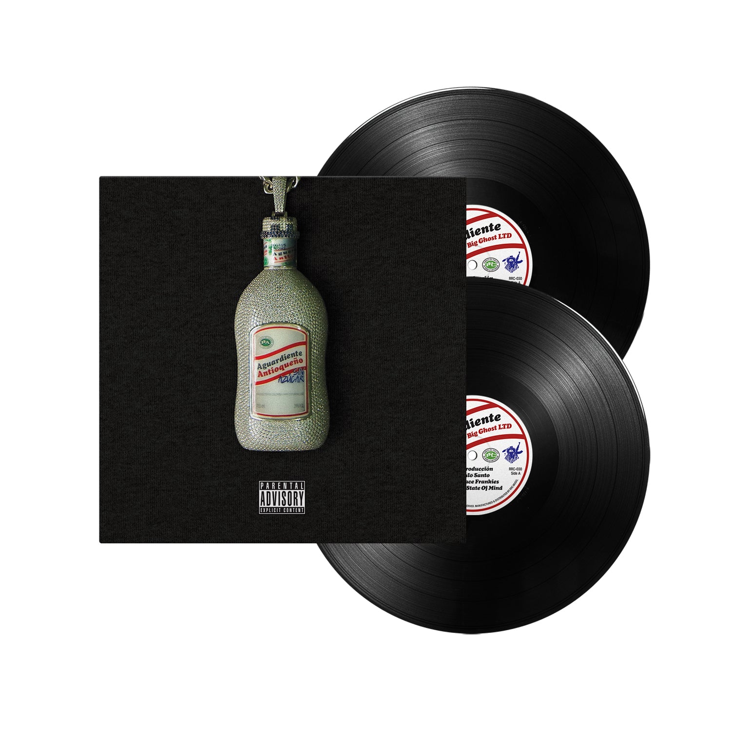 Crimeapple & Big Ghost LTD - AGUARDIENTE - Artwork #1 (2xLP)