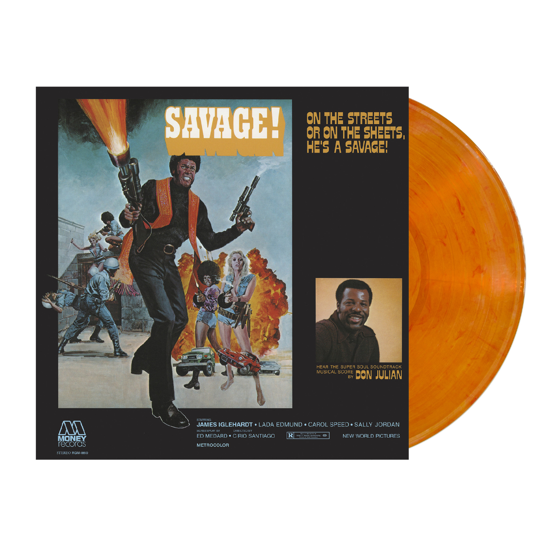 Don Julian - SAVAGE! Super Soul Soundtrack (Colored LP)