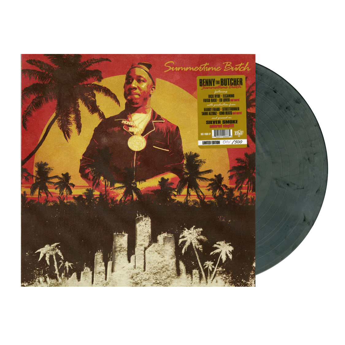 Benny The Butcher - Summertime Butch (Silver Smoke Colored LP)