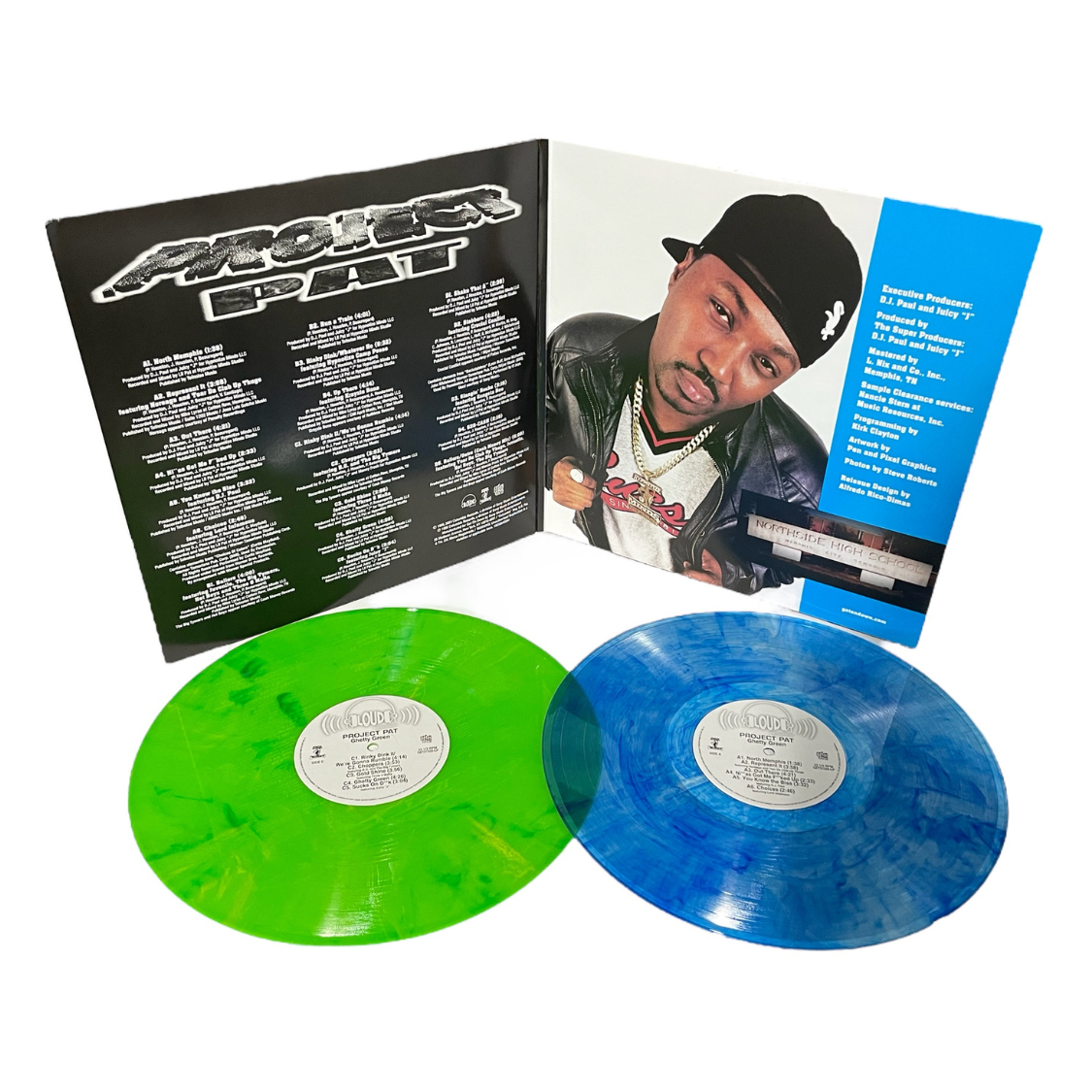 Project Pat - Ghetty Green (Blue Smoke & Ghetty Green Vinyl 2xLP)