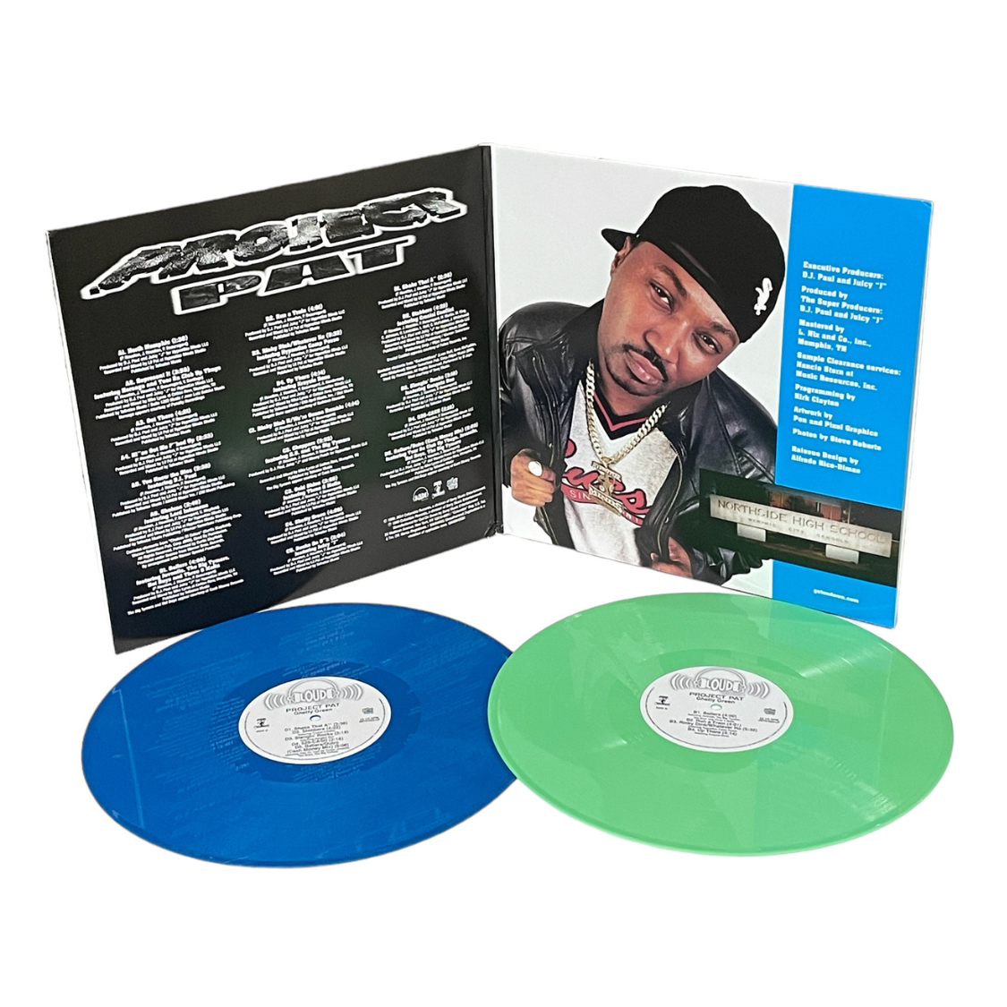 Project Pat - Ghetty Green (Aqua Blue & Mint Green 2xLP w/OBI)