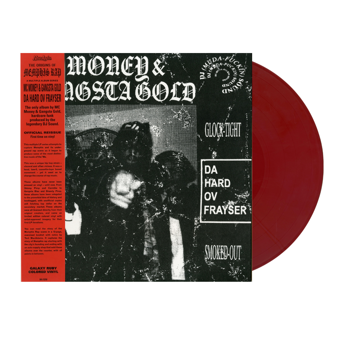 MC Money & Gangsta Gold - Da Hard Ov Frayser (Colored Vinyl LP)