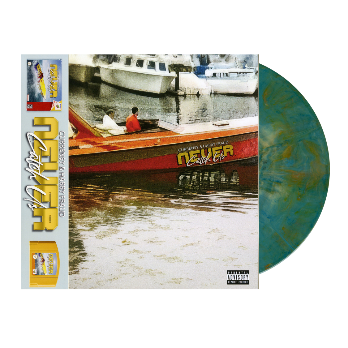 Curren$y & Harry Fraud - Never Catch Us (Limited Colored Vinyl LP)