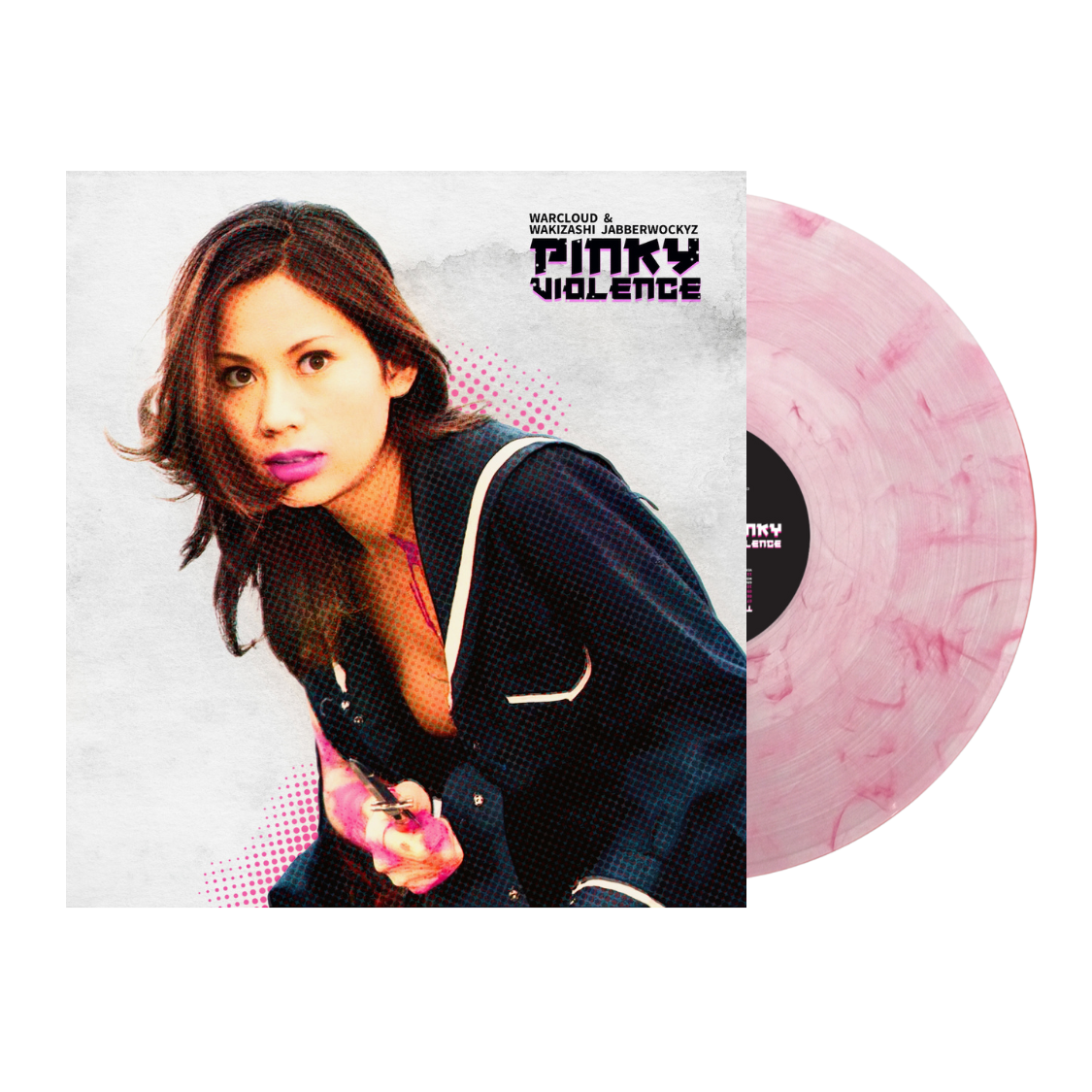 Warcloud & Wakizashi Jabberwockyz - Pinky Violence (Colored Vinyl LP)