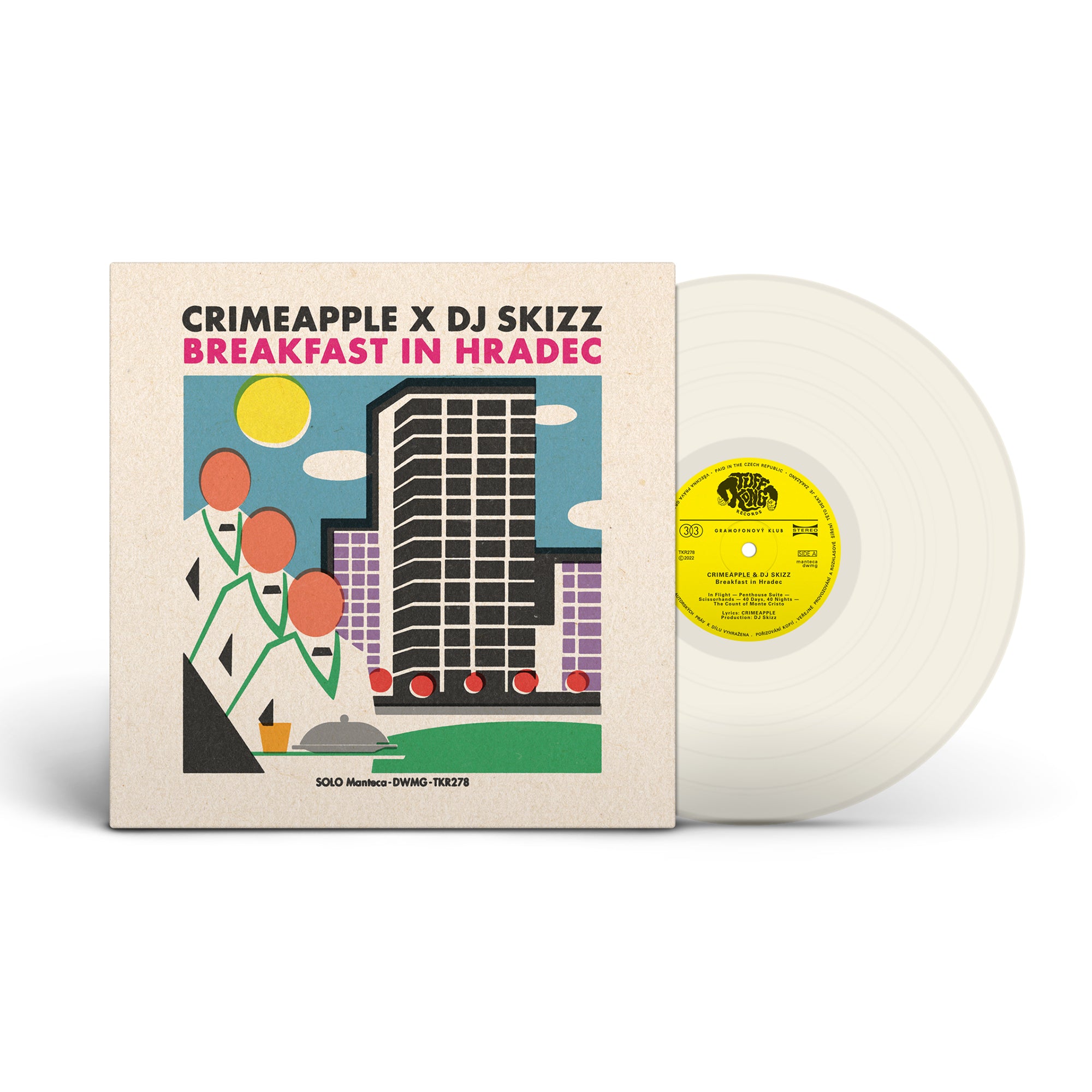 Crimeapple x DJ Skizz - Breakfast In Hradec (Colored LP)