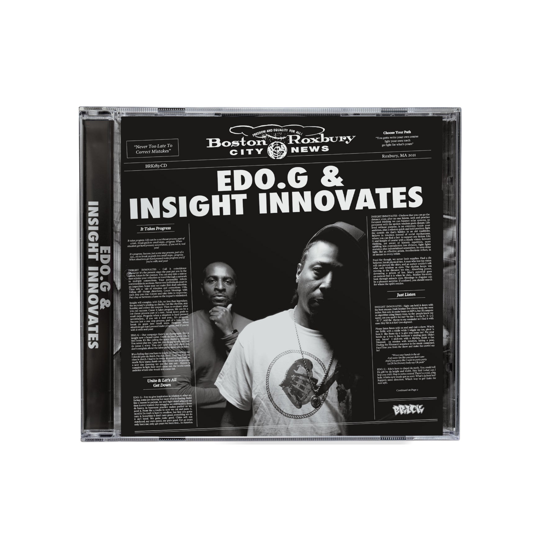 Edo.G & Insight Innovates - Edo.G & Insight Innovates (CD)