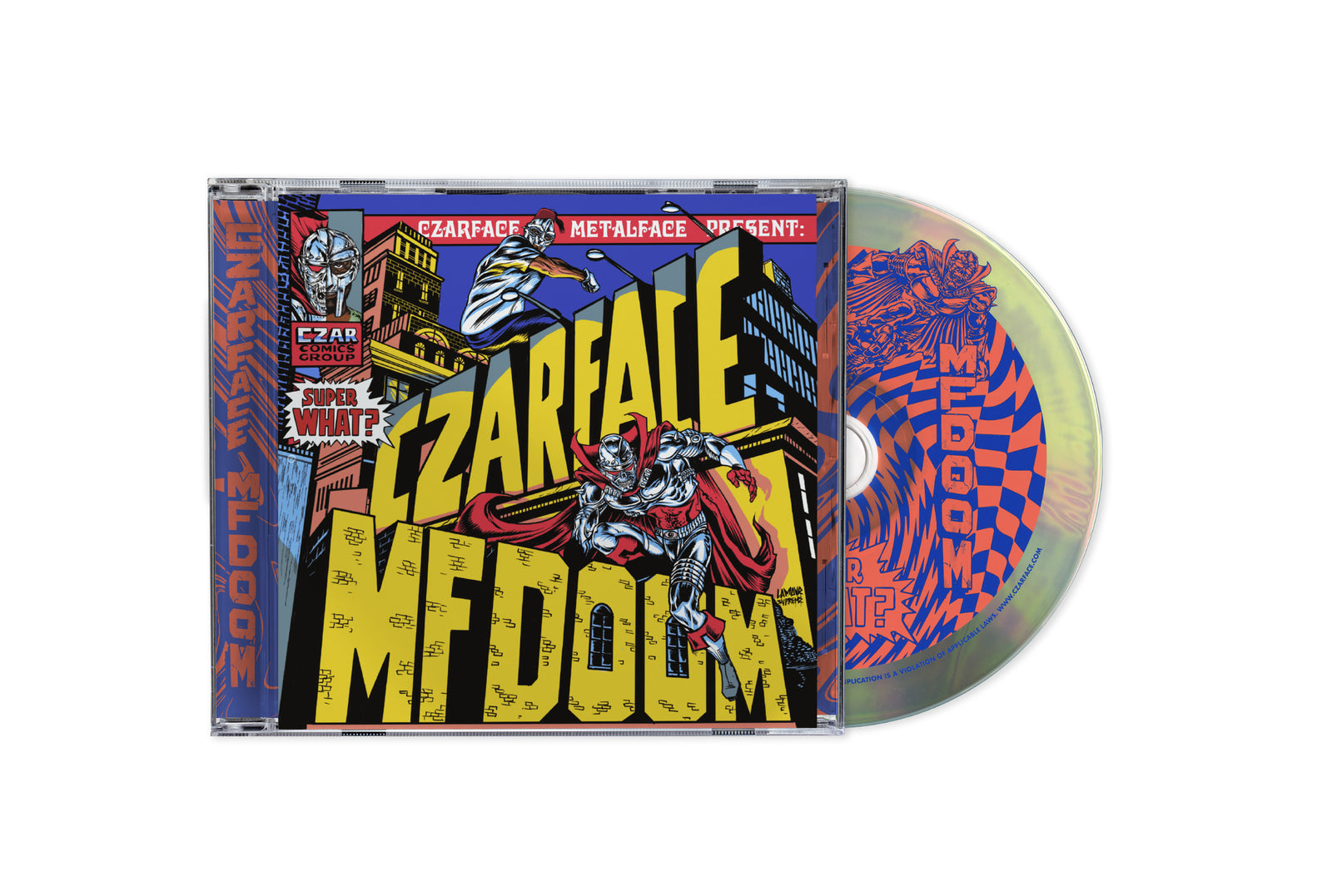 Czarface & MF DOOM - Super What? (Blue Sunburst Vinyl Bundle w ...