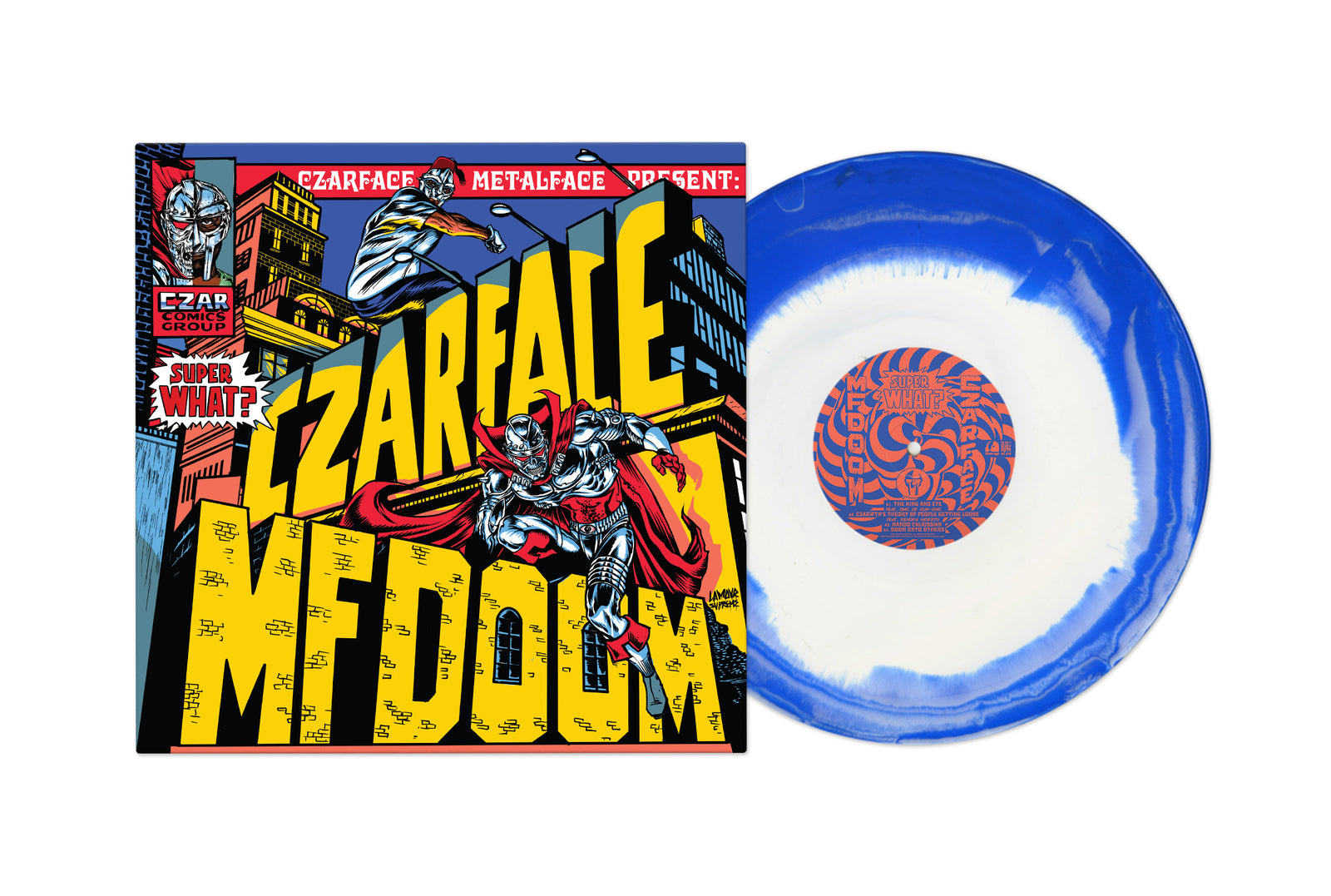 Czarface & MF DOOM - Super What? (Blue Sunburst Vinyl Bundle w ...